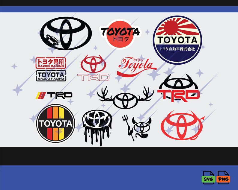 Car Logo Bundle - SVG and PNG Files - Etsy