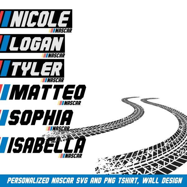 Nascar Svg Files - Etsy