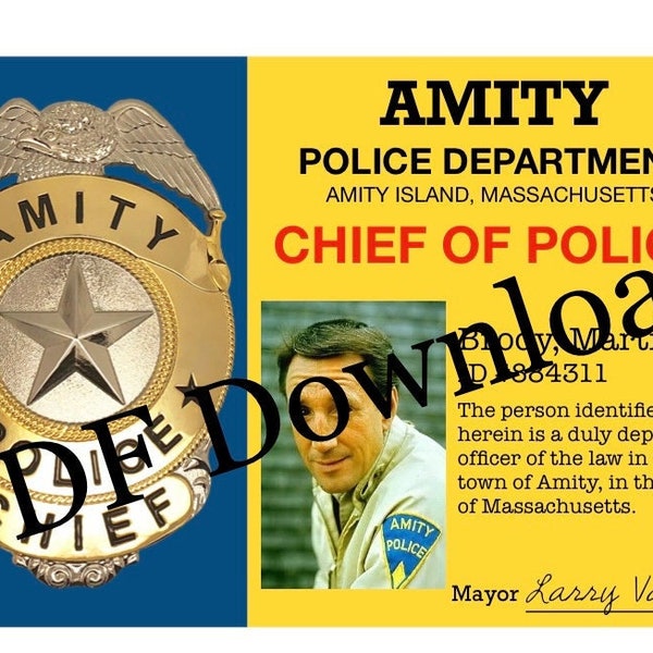 Chief Brody Jaws Costume - Etsy