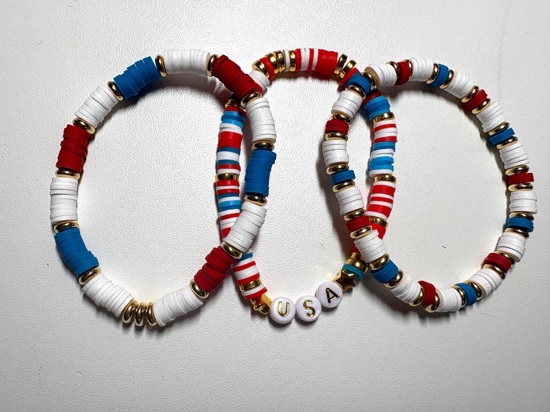 Fireworks, Fourth of July, Independence, USA Bracelet - Etsy