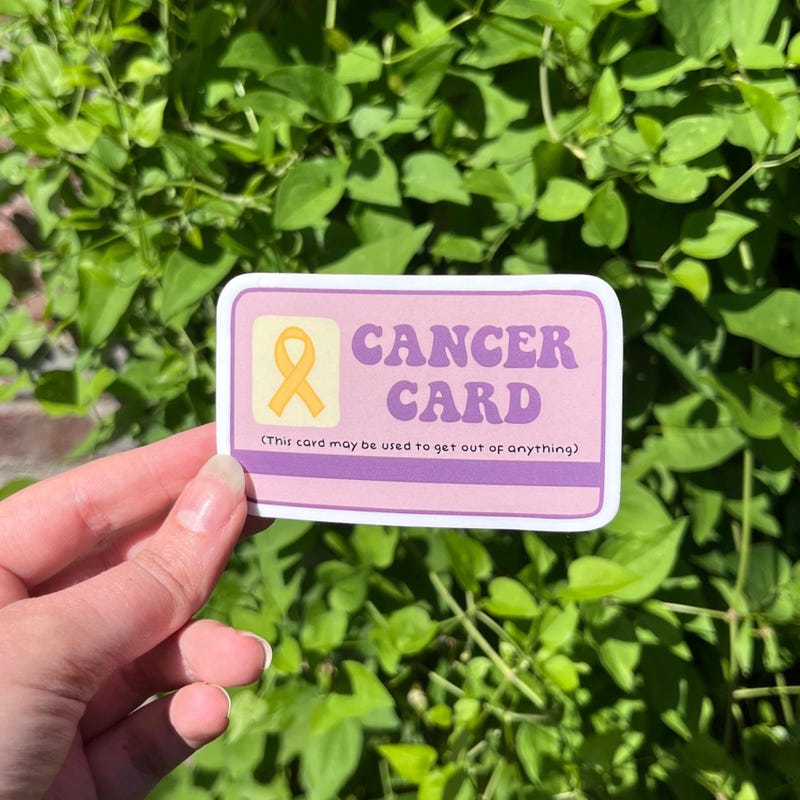 Funny Cancer Card - Etsy