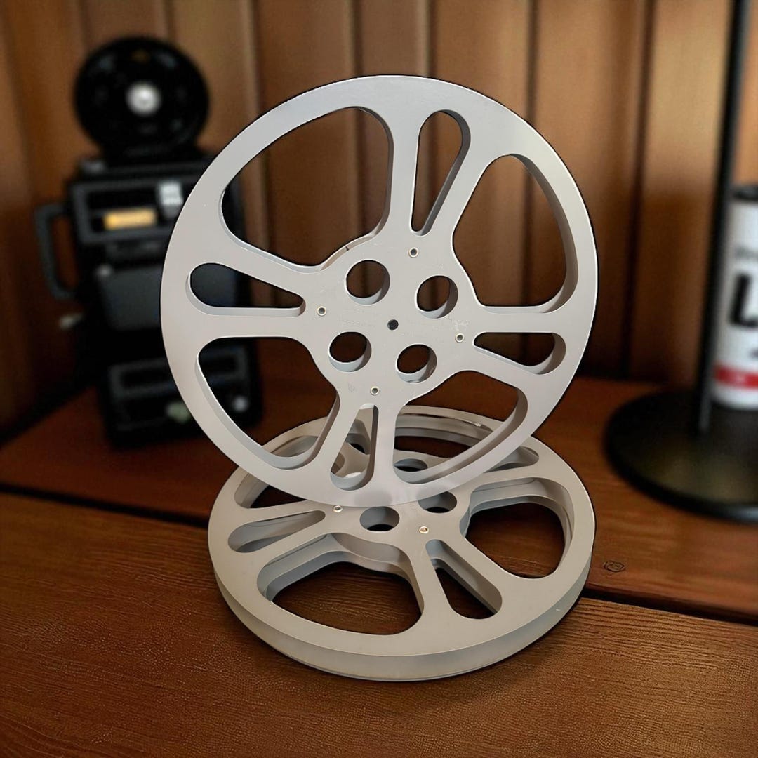 3-16mm 400' Metal Film Reel (grey ) Very Nice - Etsy