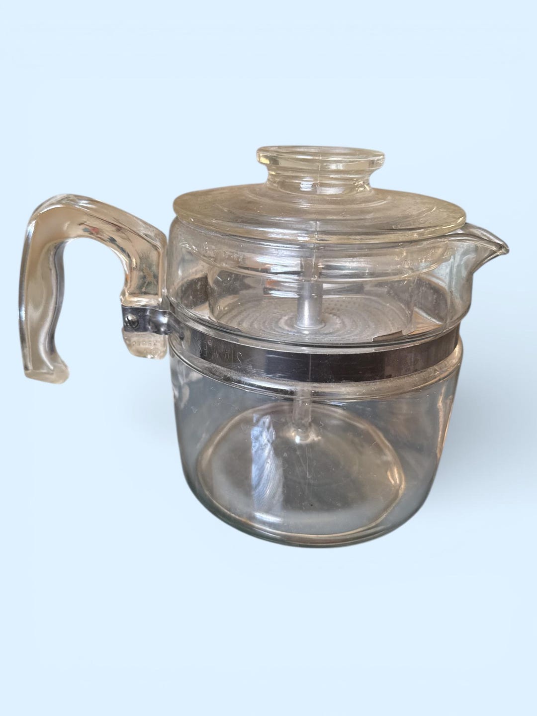Pre-owned -vintage Pyrex Coffee Pot 6 Cup 7756 B - Vintage Pyrex Maker ...