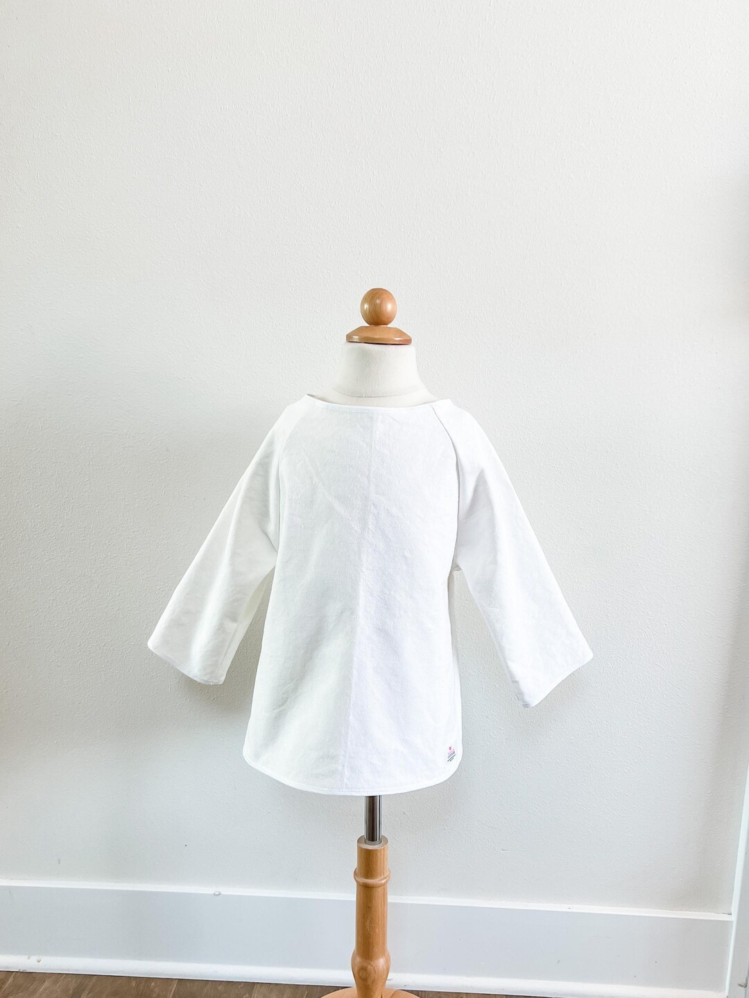 White Canvas Art Smock, Art Cover, Craft Smock, White Smock, Long ...