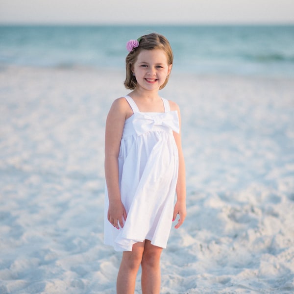 White Beach Dress - Etsy