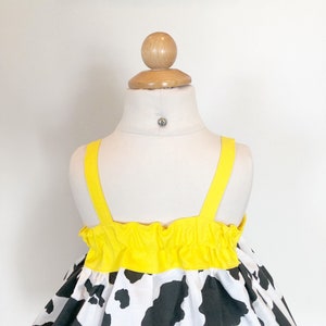 Toy Story Jessie Dress Cow Print Dress Jesse Costume - Etsy