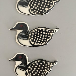 Loon Shape or Duck Design - Undated- Porcelain - Etsy
