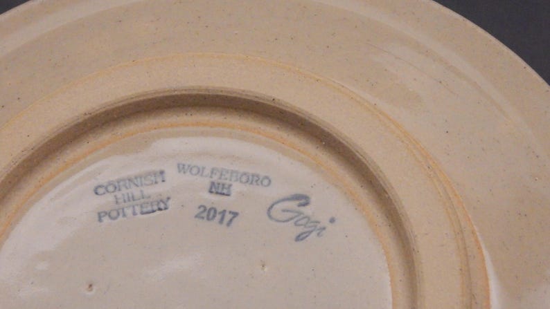 7 Ceramic Personalized Commemorative Plate Child's | Etsy