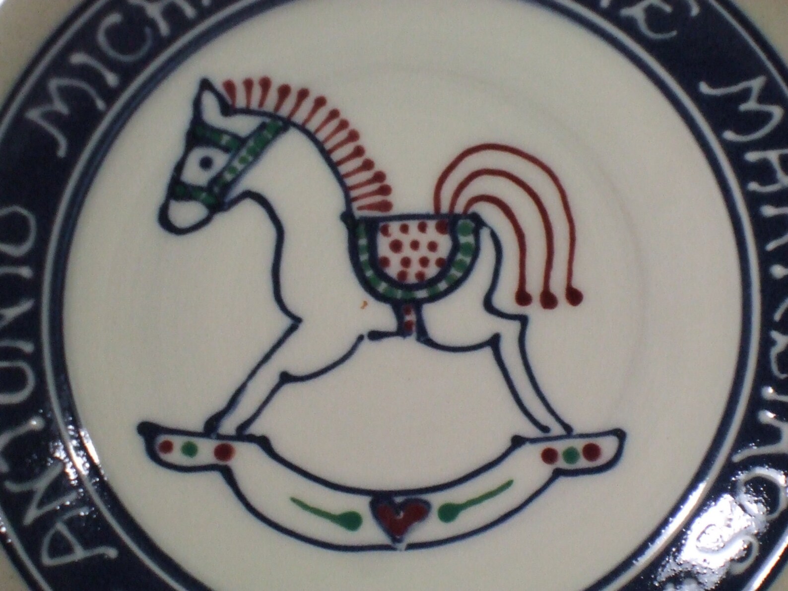 Ceramic Personalized Child's Birth Plate Baby Gift New - Etsy