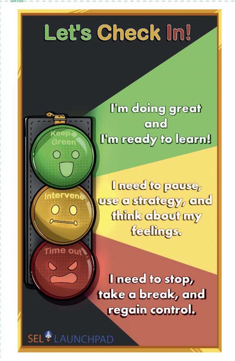 Traffic Light Posters (set of 5): Aligned With the Presentations From ...