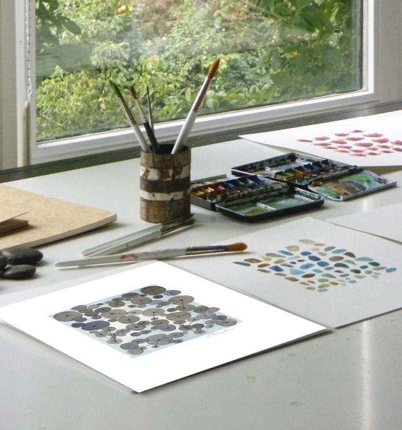 CONNECTIONS Abstract Painting Print Abstract Art Print - Etsy