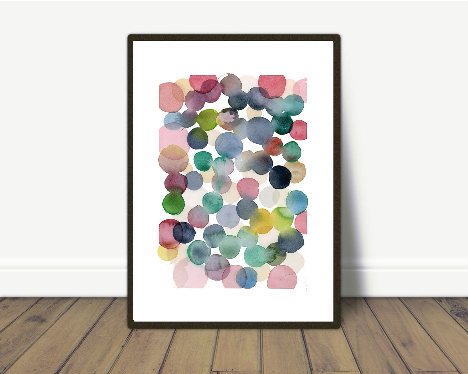 Colorful Watercolor Print Abstract Watercolor Painting - Etsy