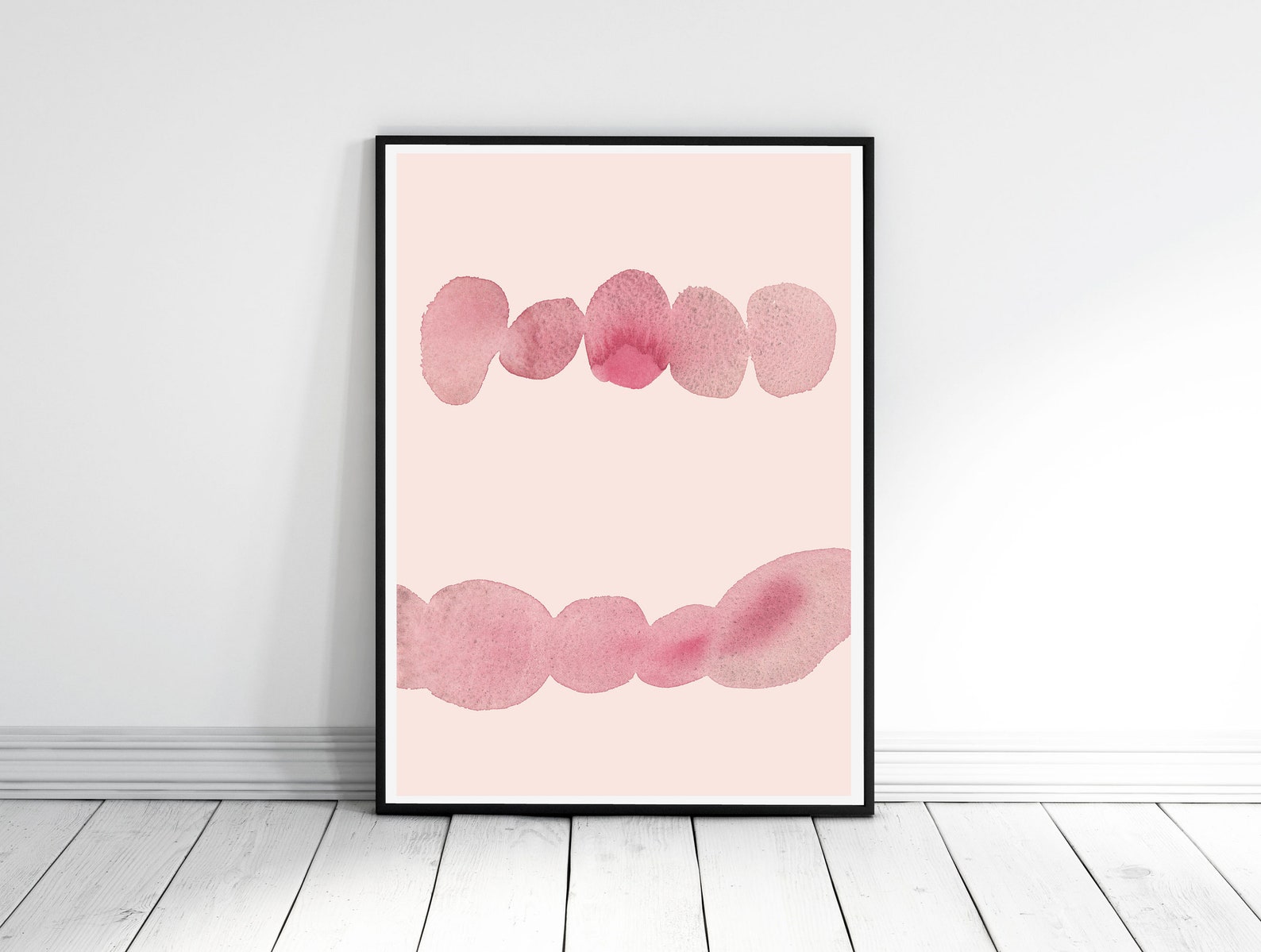 Minimalist Wall Art Minimal Abstract Art Minimal Print Pink - Etsy