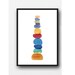 Baby Boy Nursery Wall Art, Set of 2 Colorful Prints Children's Wall Art ...