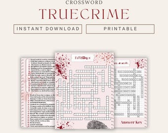 Word Search and Crossword Puzzles, Word Search Puzzles for Adults ...