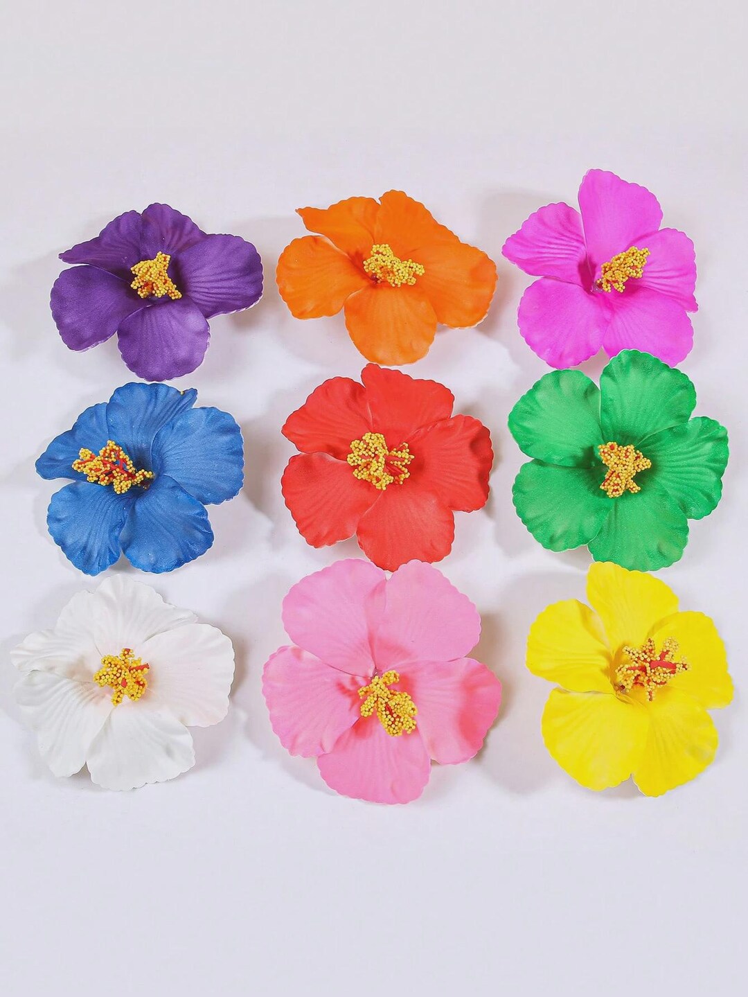 Hawaiian Hair Clip. Tropical Flower Hair Clip. Artificial Flower Clip ...
