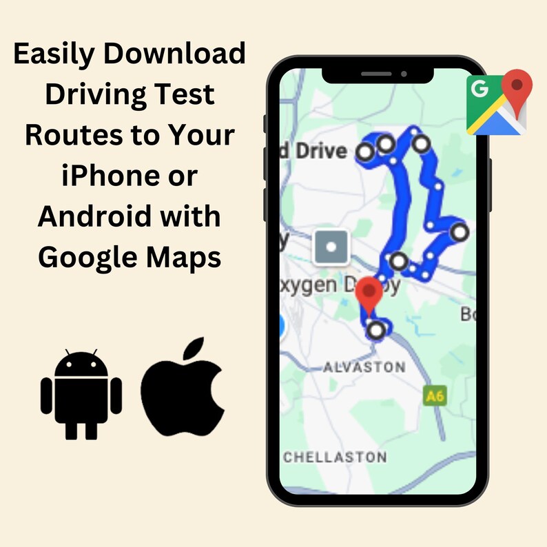 Derby Driving Test Route #1 | DVSA Test Centre to Oakwood | Step-by ...