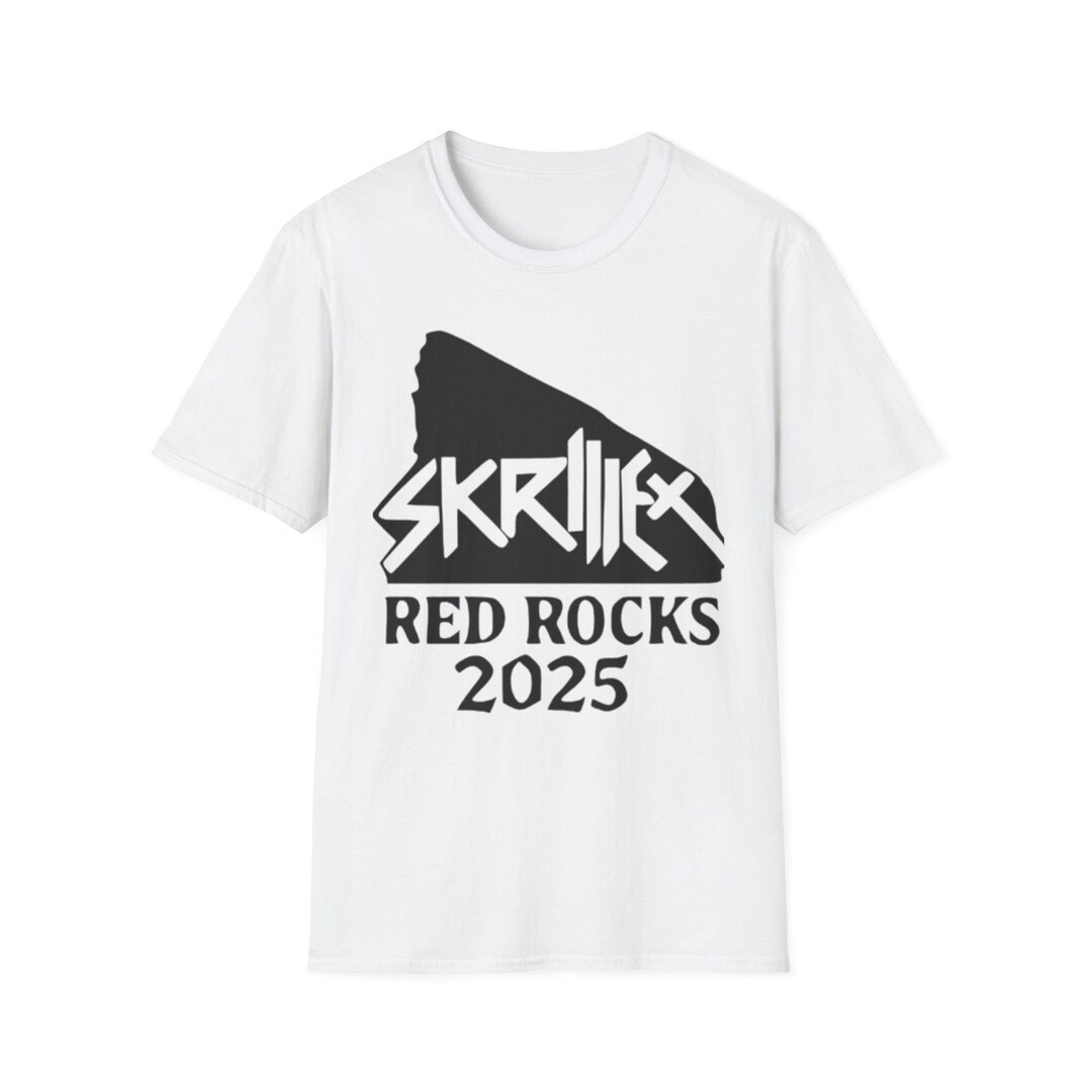 Skrillex Red Rocks 2025 T-shirt Old Logo - Etsy