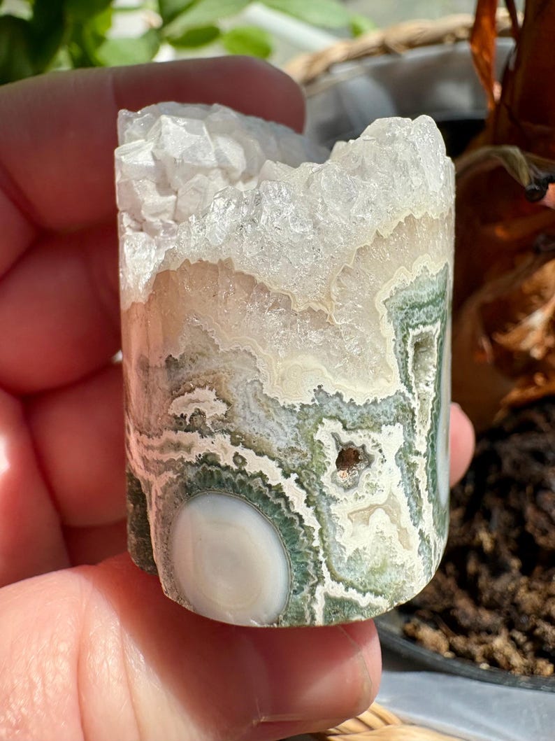 Beautiful Old Stock Ocean Jasper Core - Etsy