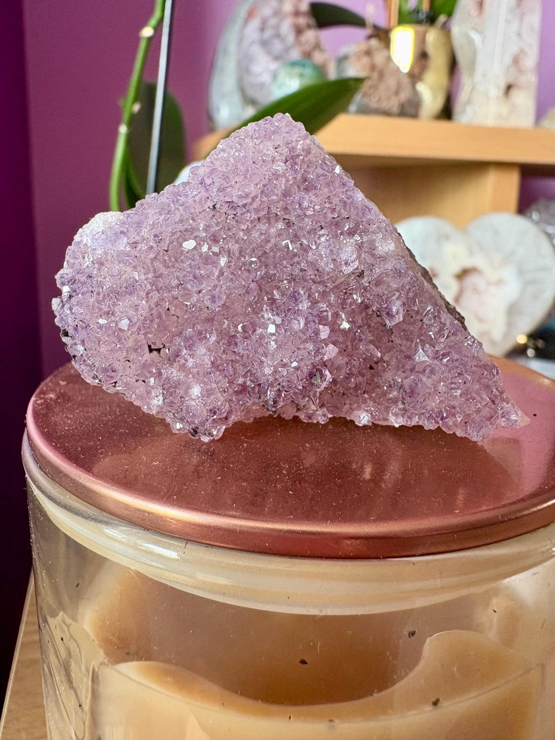 Purple Sugar Amethyst Cluster - Etsy