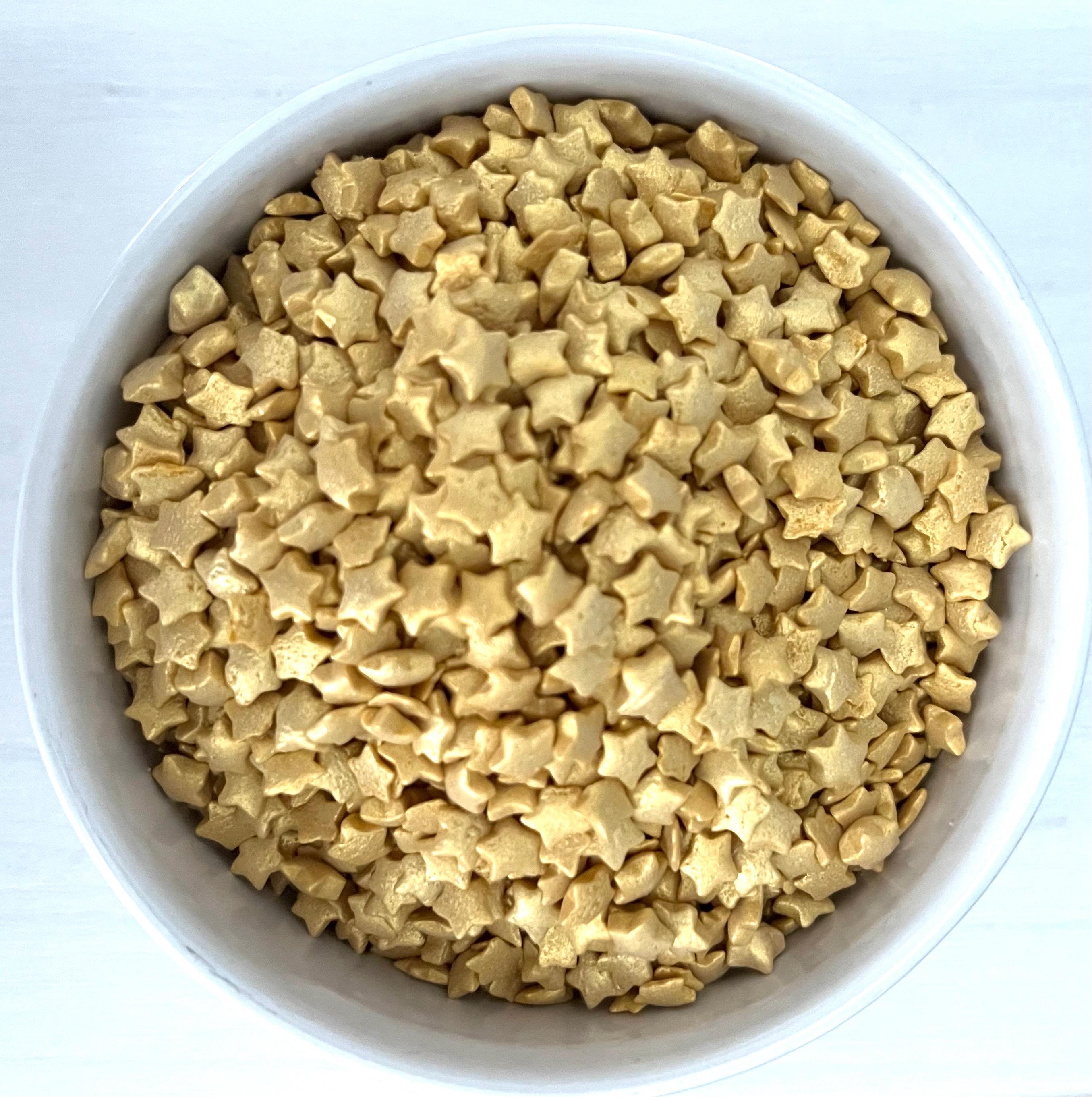 Star Light Star Bright Gold Star Sprinkles Jimmies Quins! Beautiful ...