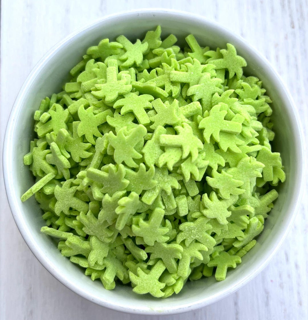 Tropical Palm Trees Sprinkles! Vibrant Green Palm Tree Sprinkles ...