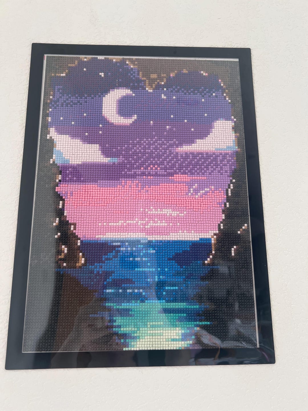 Finished Night Sky From Canvern Diamond Painting - Etsy