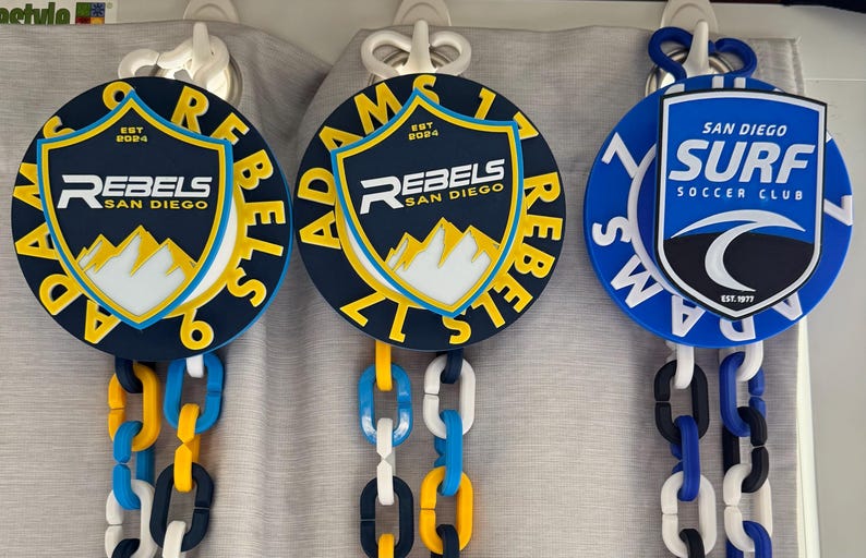 Custom Spinning Sports Team Hype Chains - Etsy