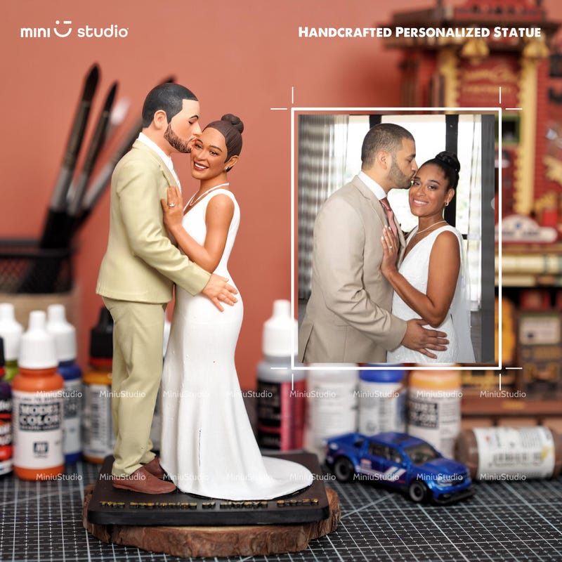 Wedding People Figurines - Etsy