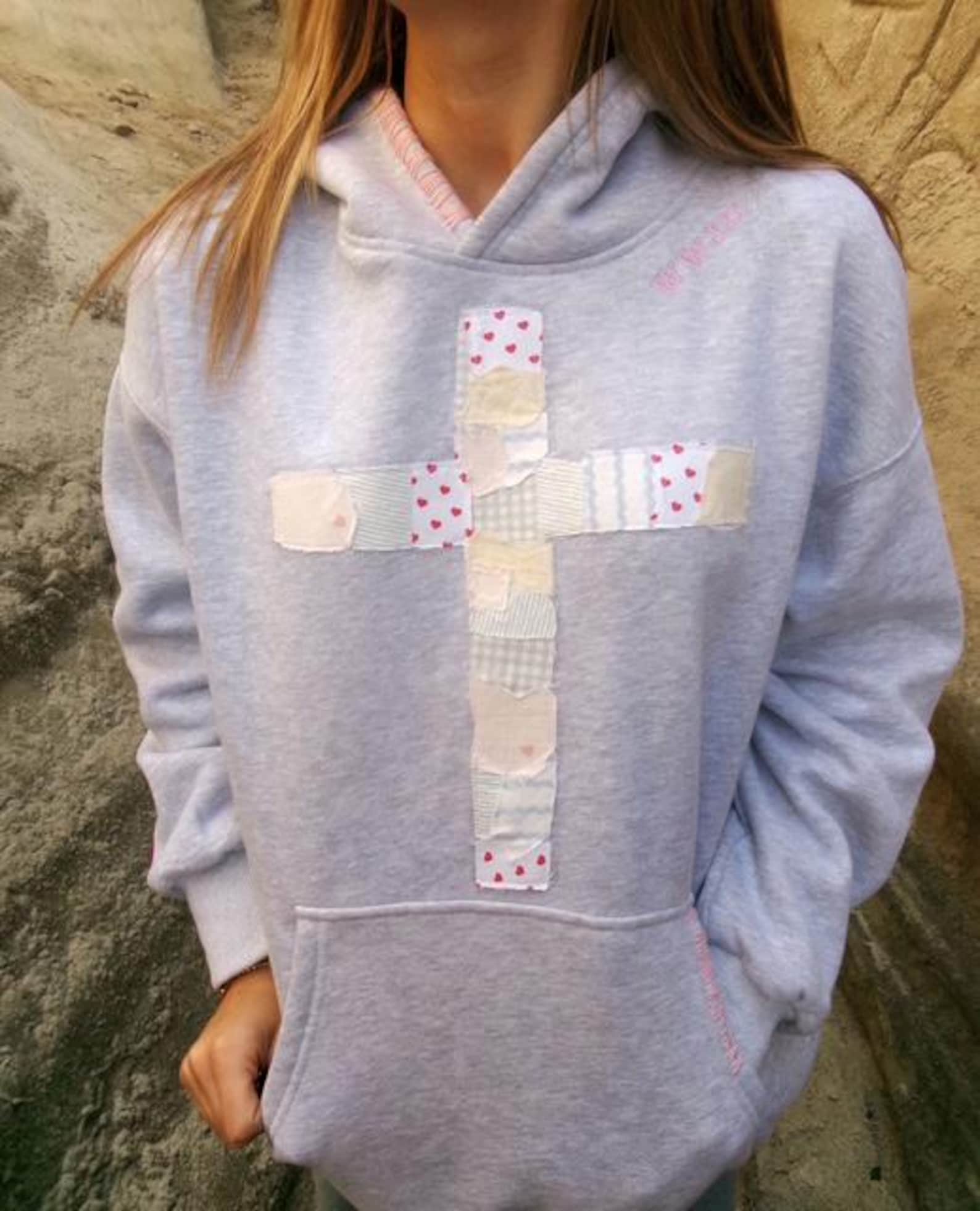 Stitched in Faith Worship Wear Hoodie - Etsy