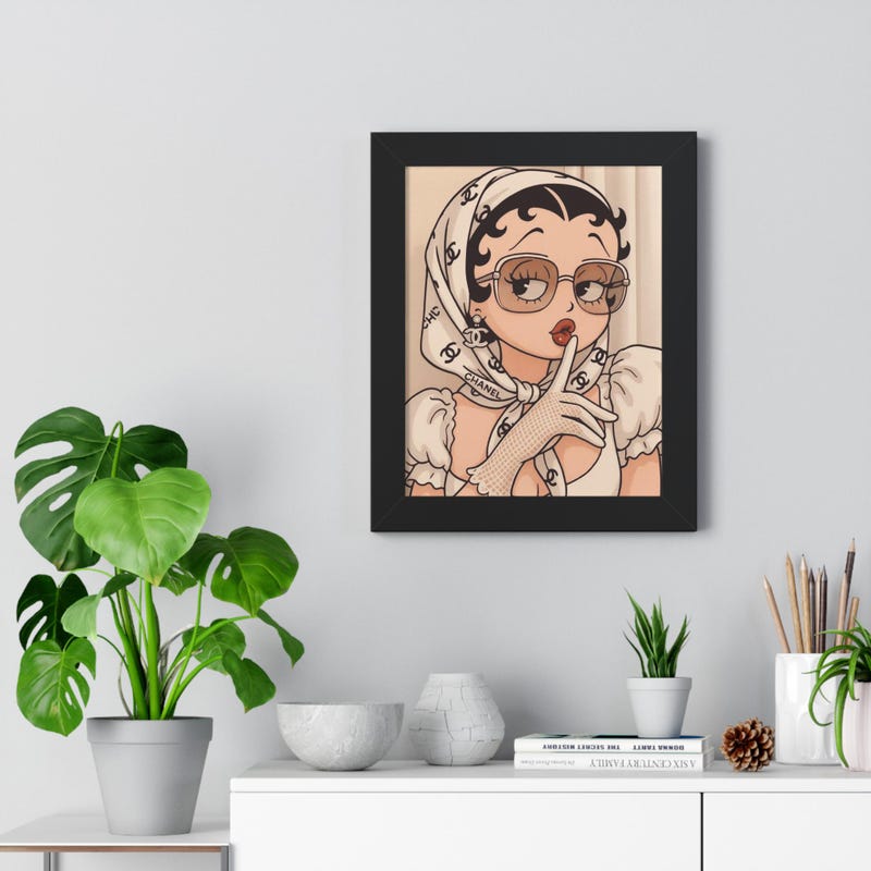 Betty Boop Poster - Etsy