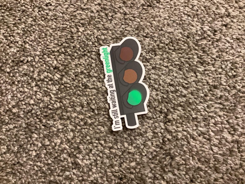 Tate Mcrae Greenlight Sticker - Etsy