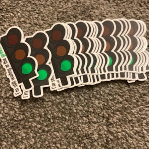Tate Mcrae Greenlight Sticker - Etsy