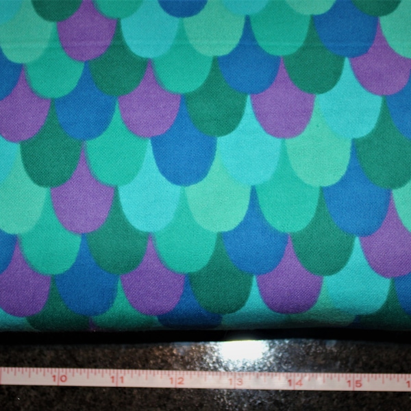 Flannel Mermaid Fabric - Etsy