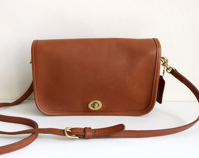 Coach Penny Pocket Bag | British Tan Leather - Etsy