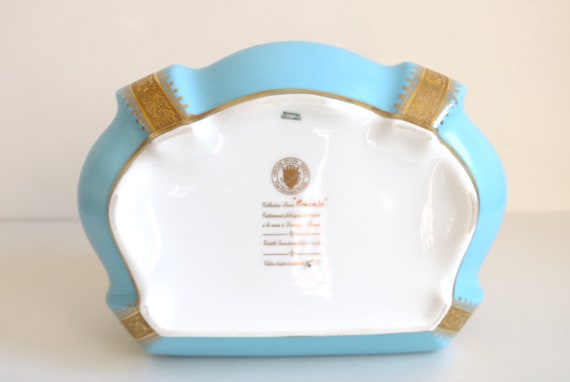 French Limoges Concorde Light Blue Porcelain Jewelry … - Gem