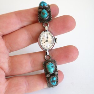 Native American Turquoise Timex Watch - Etsy