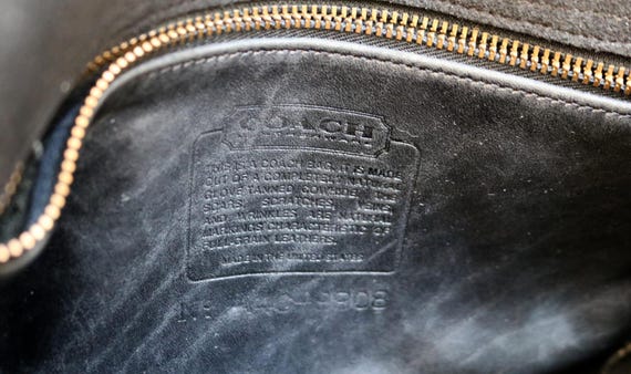 Coach Devon Satchel Bag | Black Leather - Gem