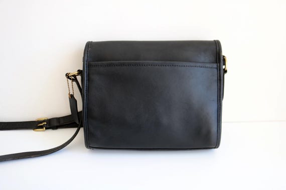 Coach Devon Satchel Bag | Black Leather - Gem