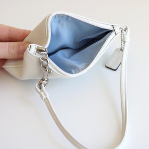 Coach Wristlet | White Leather - Etsy