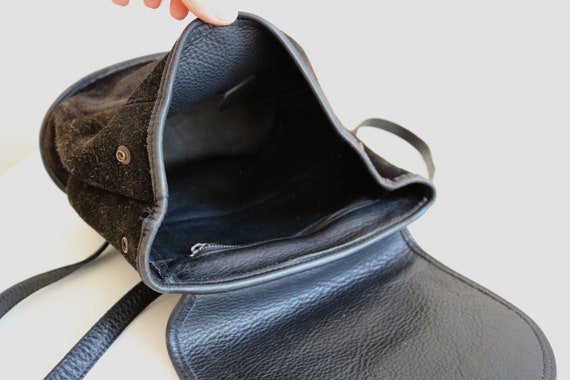 Coach Berkeley Backpack | Suede Full Grain Black Leat… - Gem