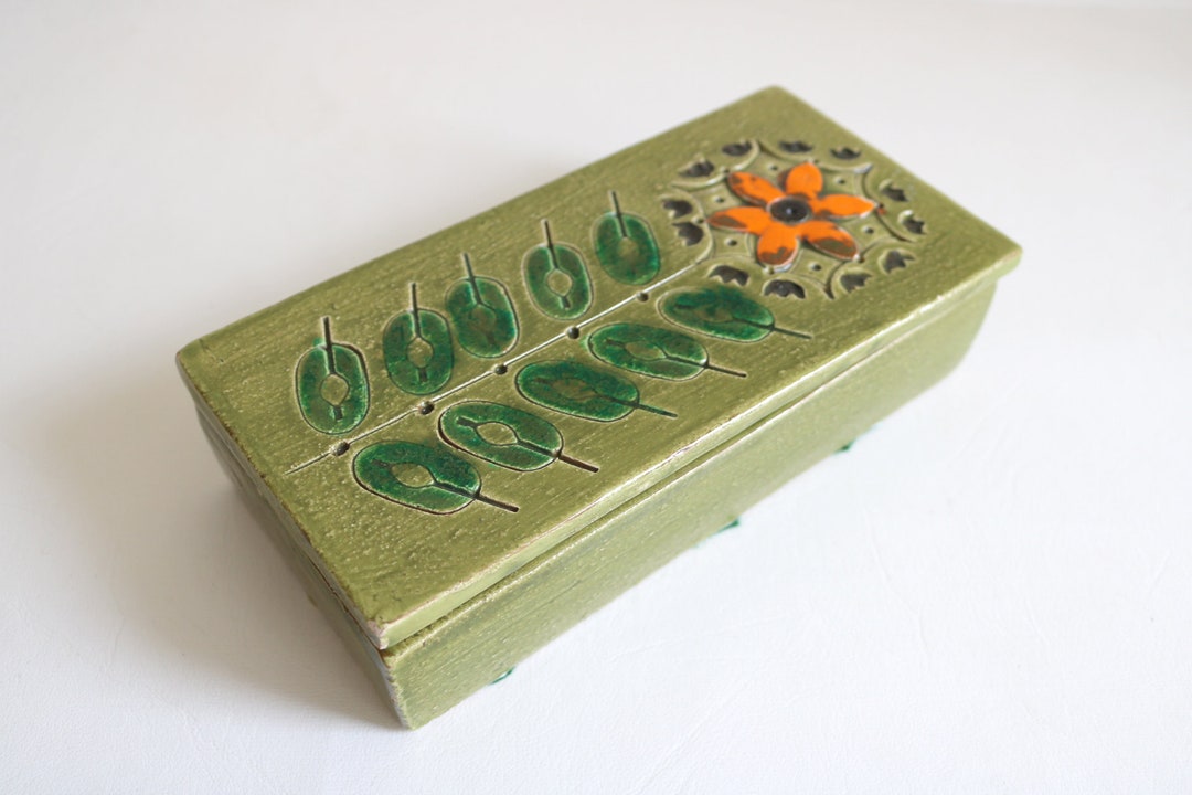 Italy Rosenthal Netter Art Pottery Box - Etsy