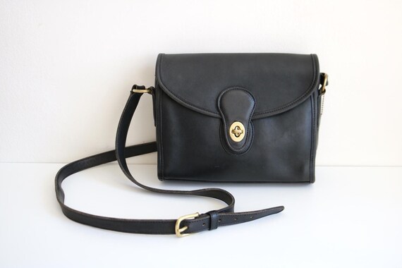 Coach Devon Satchel Bag | Black Leather - Gem