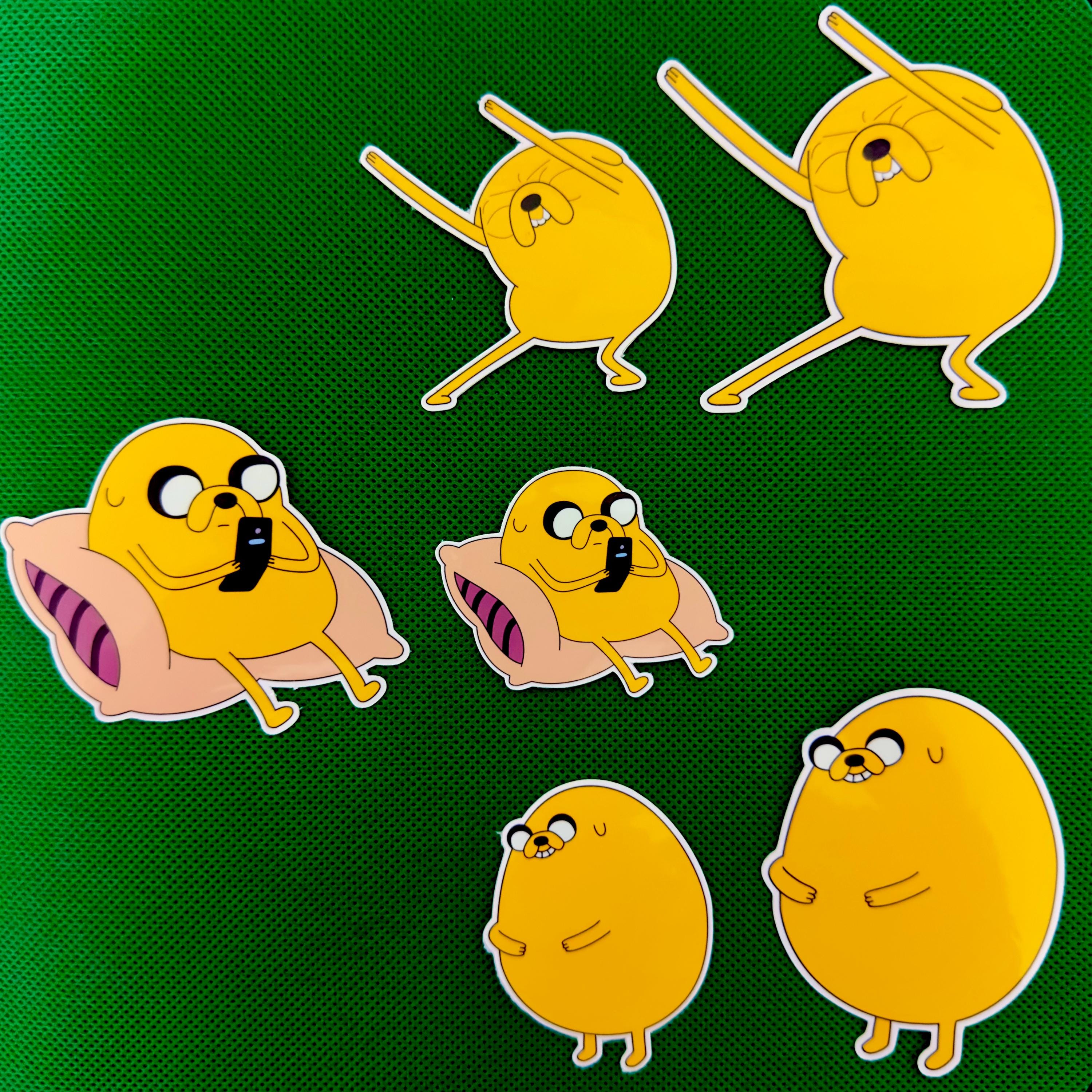 Jake the Dog Stickers - Etsy