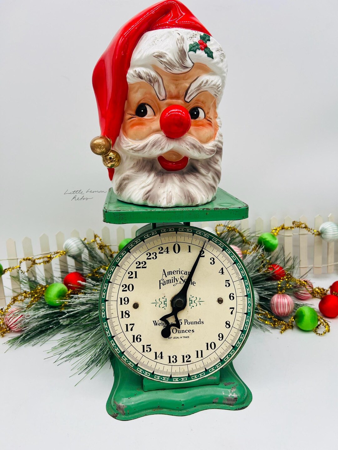 Big, Beautiful Relpo/samson Santa Head Planter - Etsy