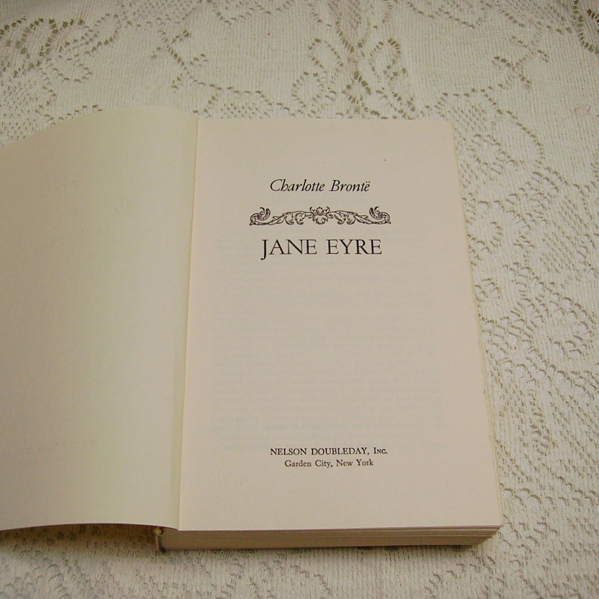 Jane Eyre Book Original