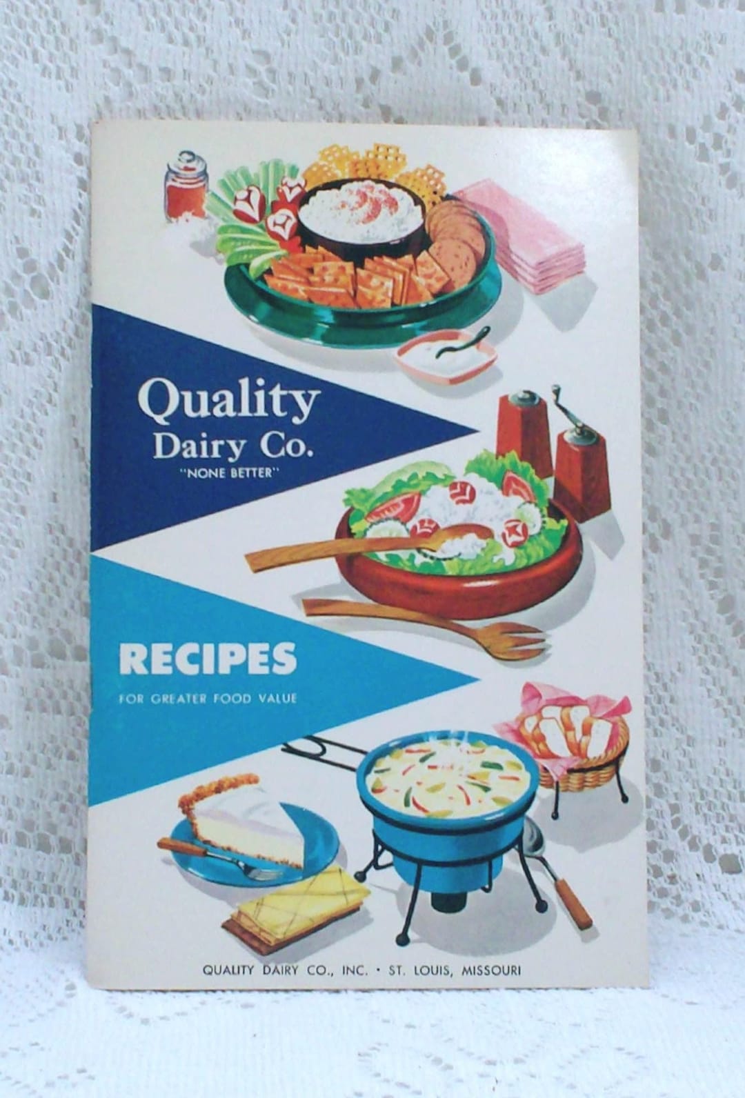 Quality Dairy Co. Inc. St Louis Missouri, Vintage Recipe Booklet, 1957 - Etsy