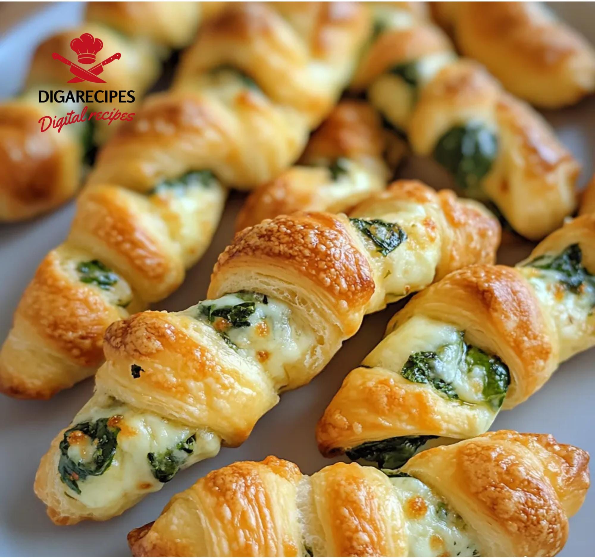 Best Recipe for Parmesan and Spinach Cheese Twists | Savory Puff Pastry ...