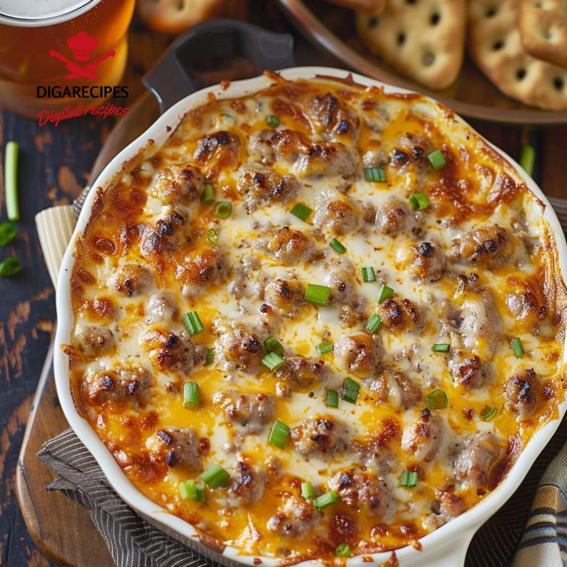 Best Recipe for Hot Sausage Beer Cheese Dip | Bold & Creamy Party ...