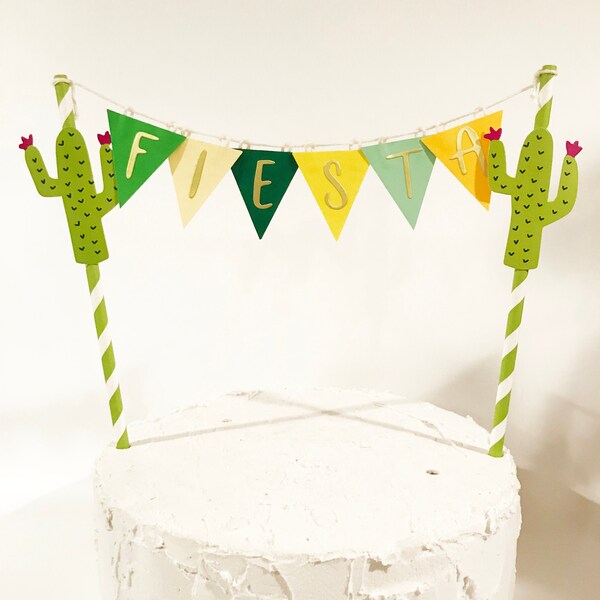 Banner Cake Topper - Etsy
